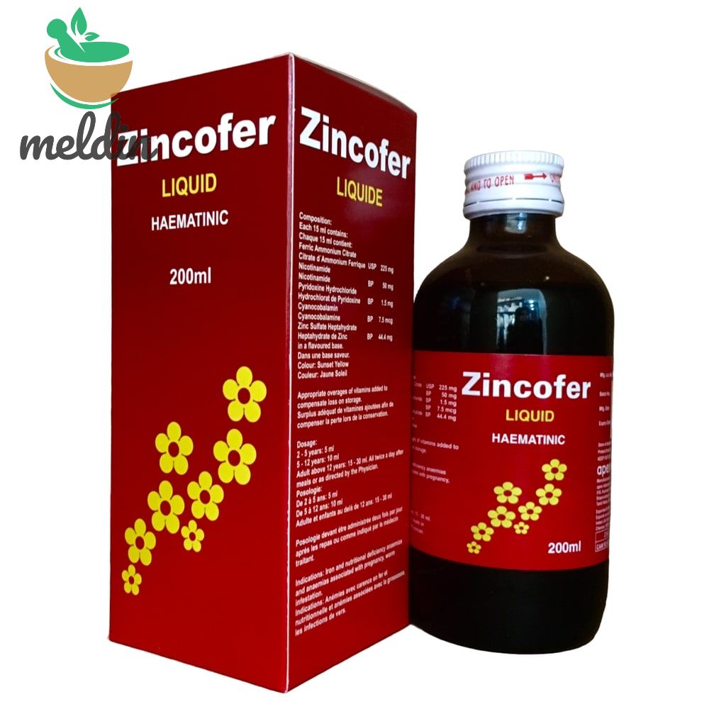 Zincofer Syr 200Ml | Meldinpharma