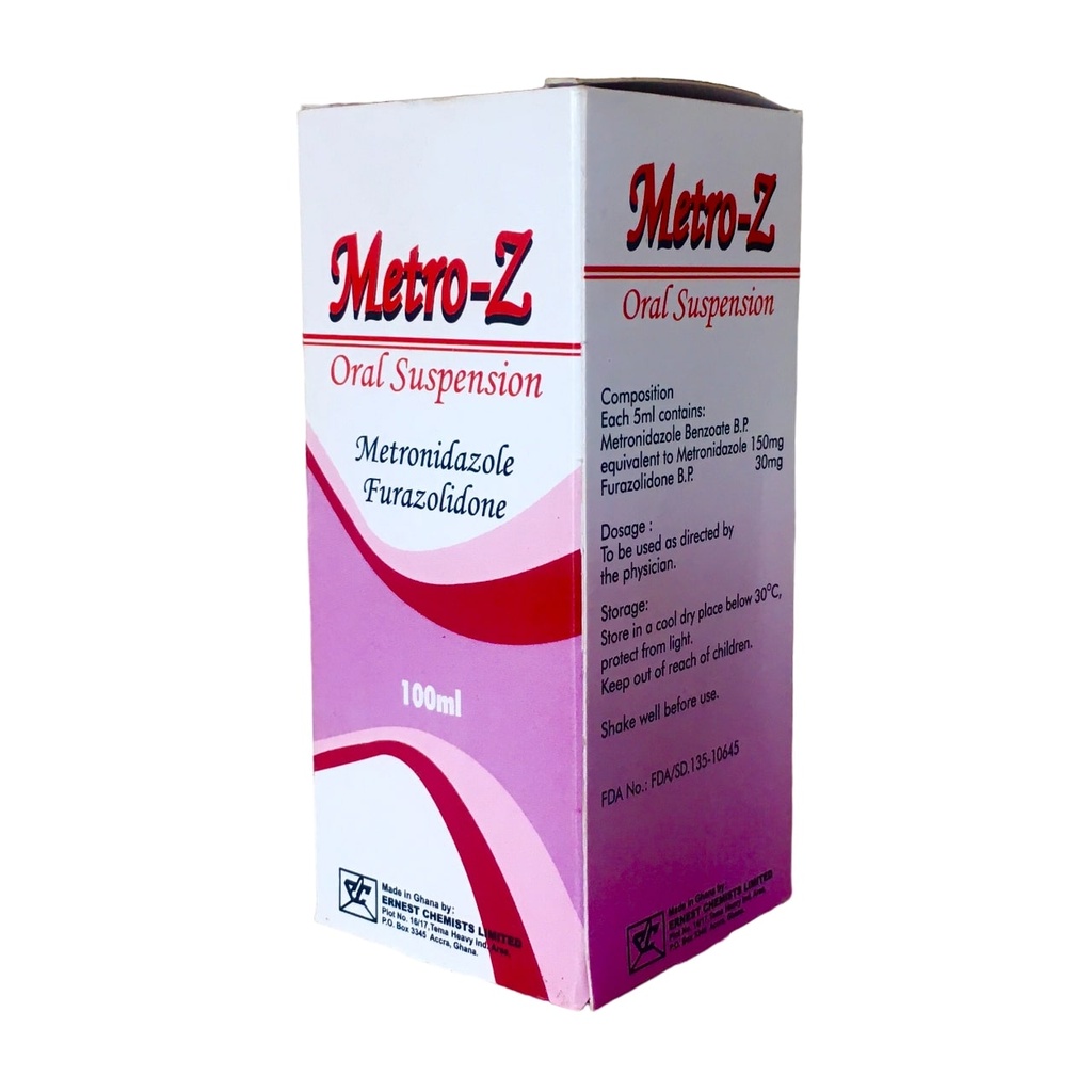 METRO-Z SUSPENSION 100ML | Meldinpharma