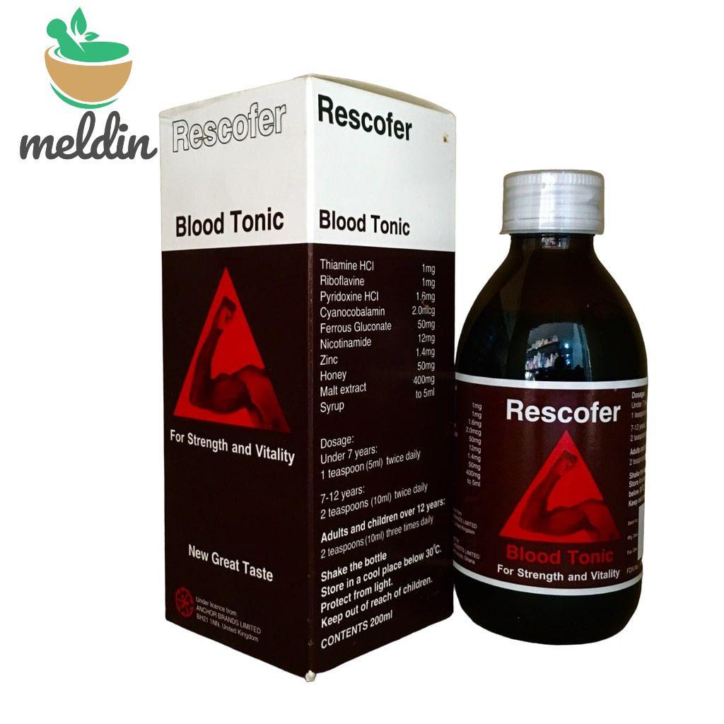 Rescofer Blood Tonic 200Ml | Meldinpharma