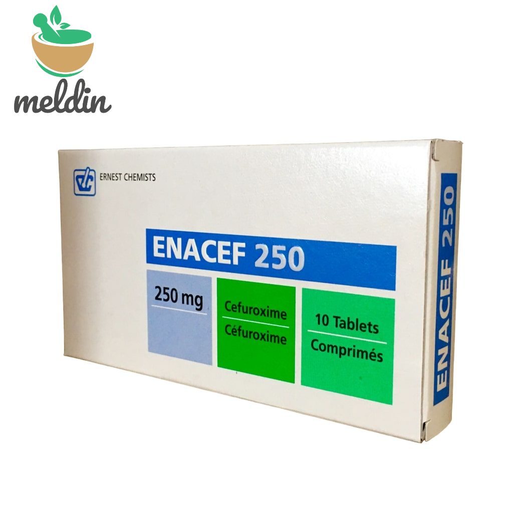 ENACEF(CEFUROXIME) TABLETS 250MG 10' | Meldinpharma