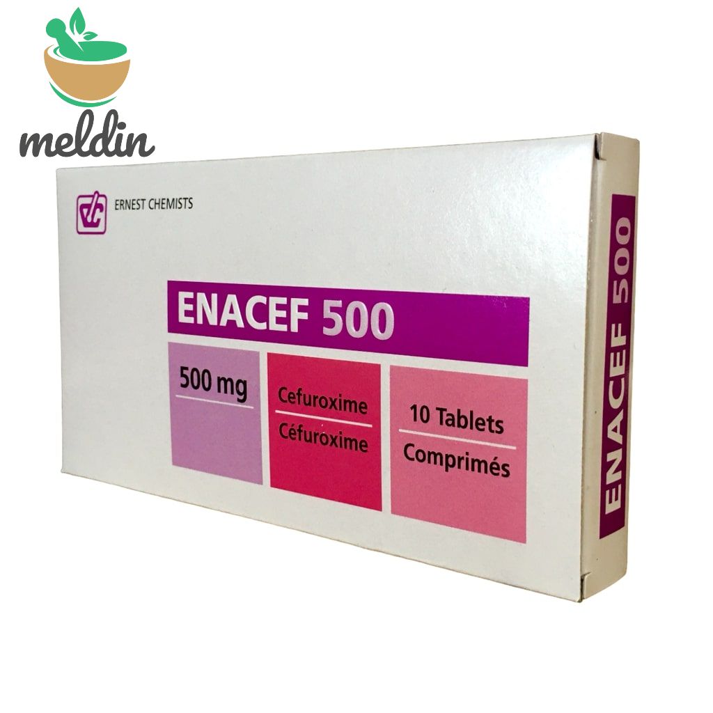 ENACEF(CEFUROXIME) TABLETS 500MG 10' | Meldinpharma