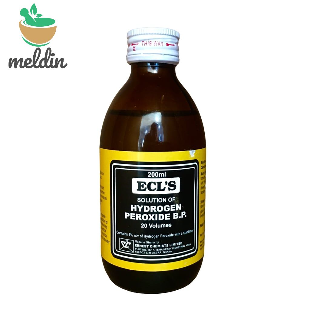 HYDROGEN PEROXIDE 200ML ECL | Meldinpharma