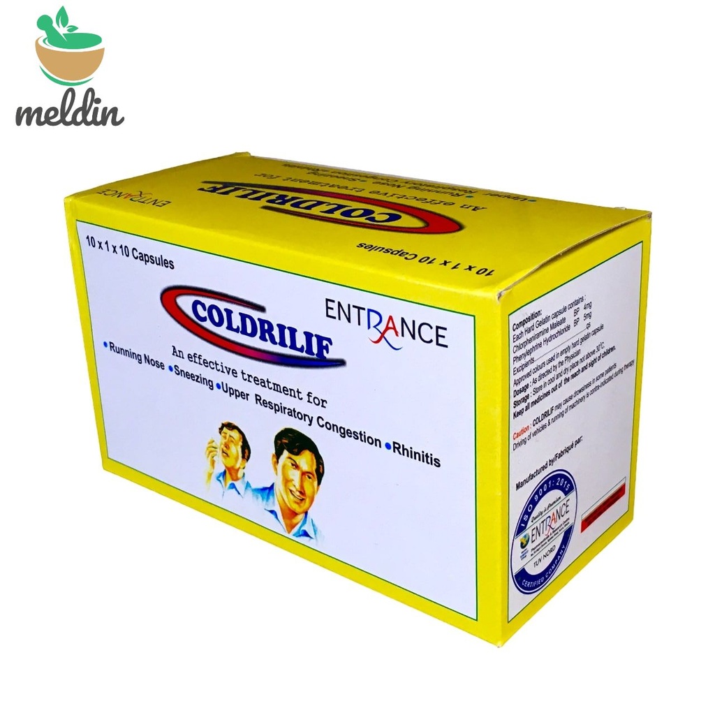 COLDRILIF CAPS ENT | Meldinpharma
