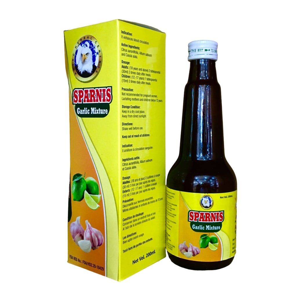 SPARNIS GARLIC MIXTURE | Meldinpharma
