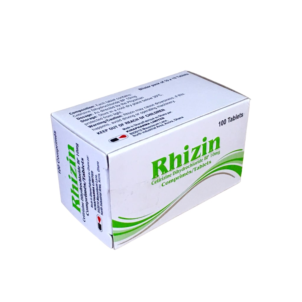Rhizin 10mg Tabs | Meldinpharma