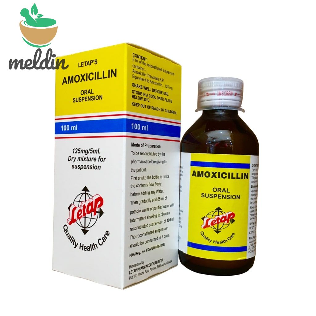 Amoxicillin 125Mg Susp (Letap) | Meldinpharma