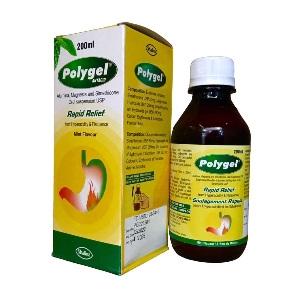 POLYGEL SUSPENSION 200 ml | Meldinpharma