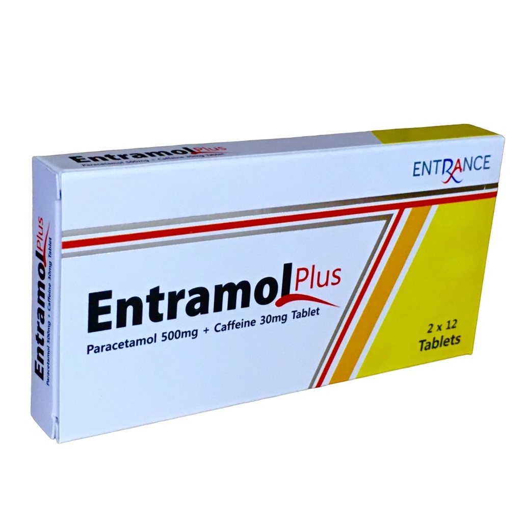 Entramol Plus - (2 x 12tabs) | Meldinpharma