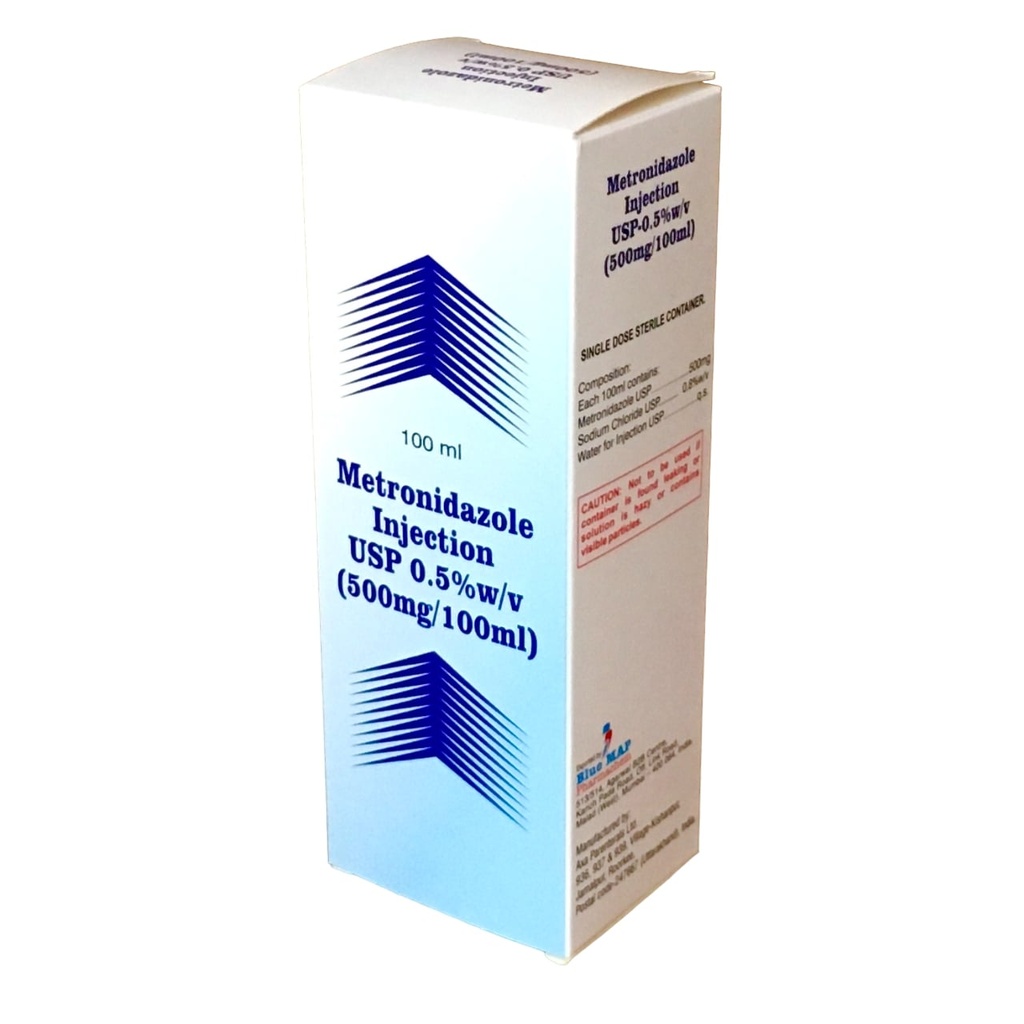 METRONIDAZOLE INJECTION (500MG/100ML) | Meldinpharma