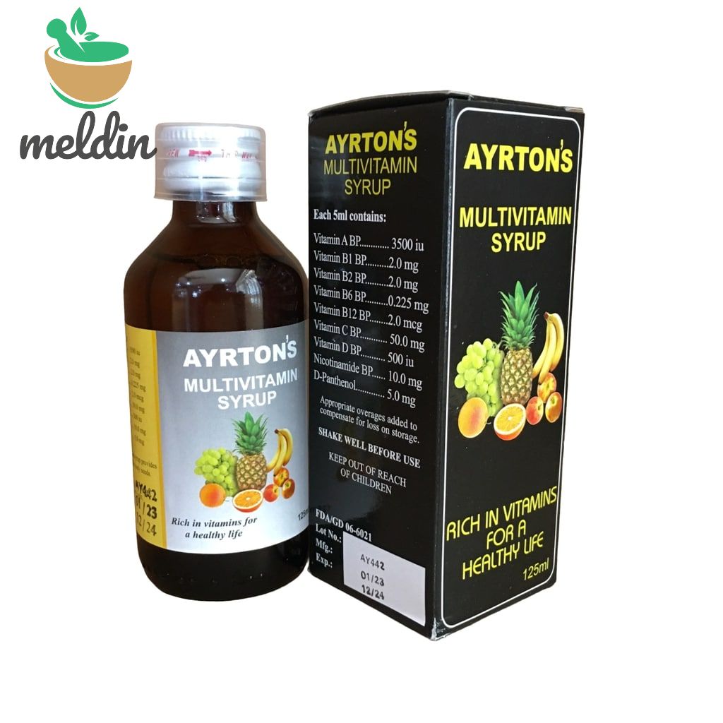 Ayrton Multivitamin Syr 125Ml | Meldinpharma