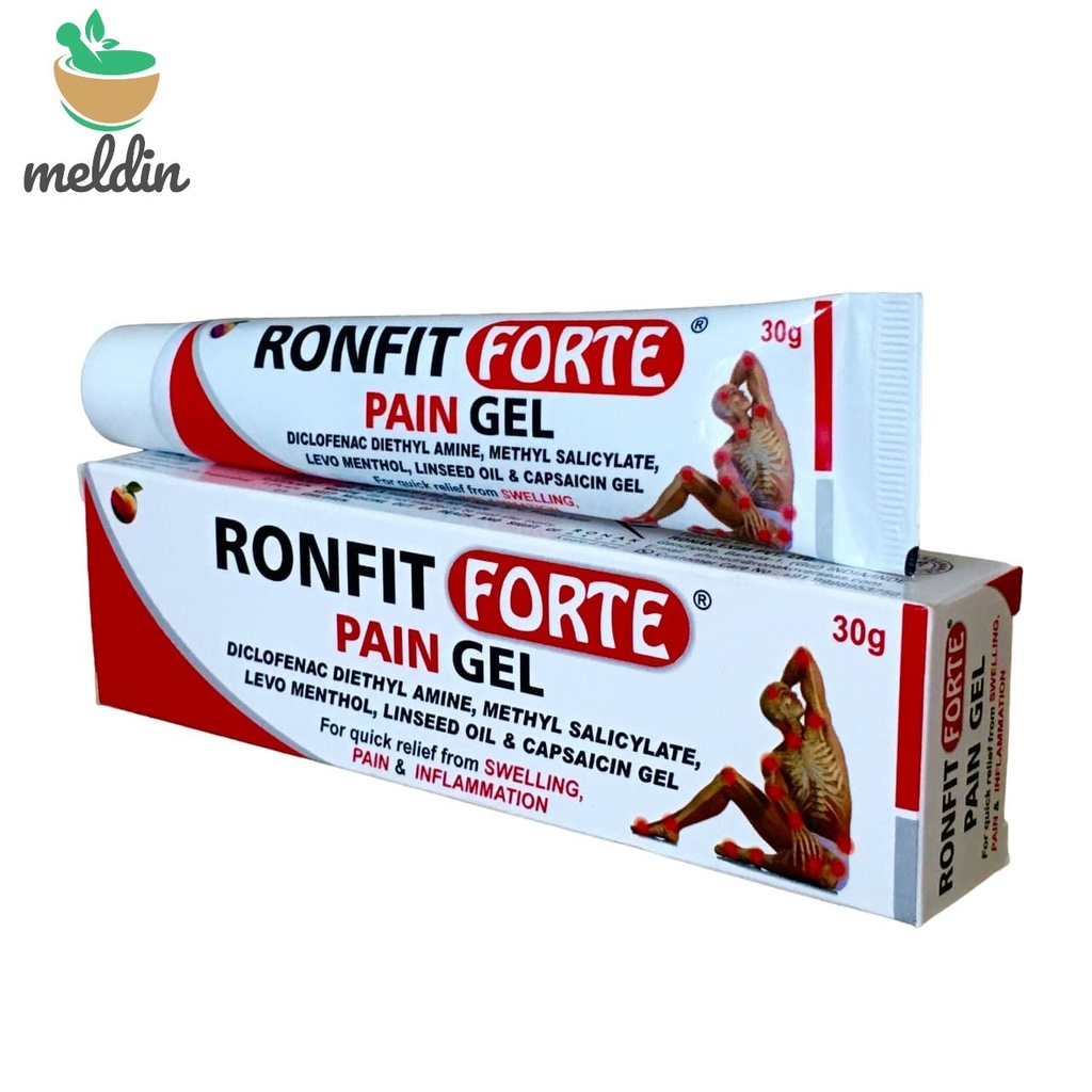 Ronfit Forte Gel 30gm (Diclofenac) | Meldinpharma
