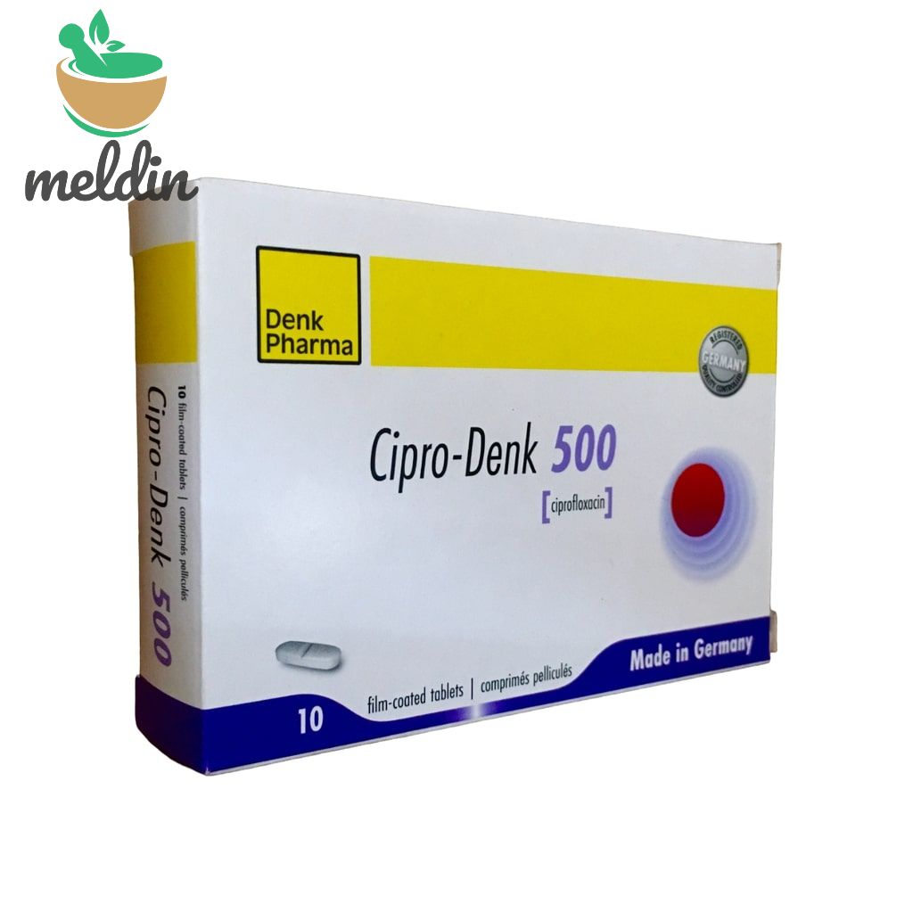 CIPRO DENK 500MG TAB | Meldinpharma