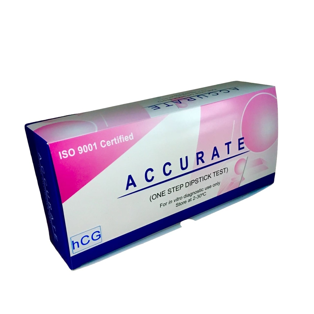 Pregnancy Test Cassette (Accurate) 50's | Meldinpharma
