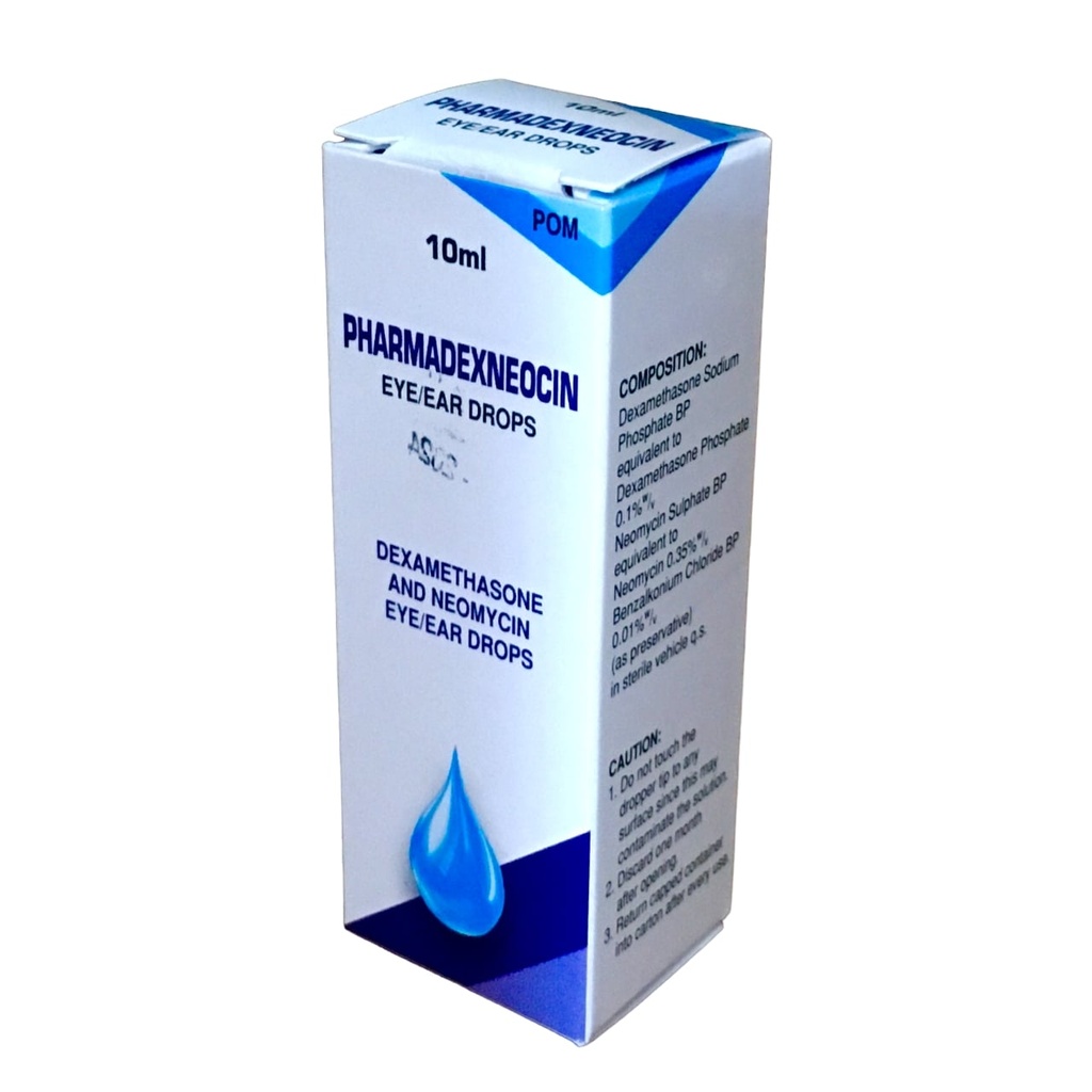 PHARMADEXNEOCIN EYE DROPS 10ML (Dexamethasone + Neomycin) | Meldinpharma