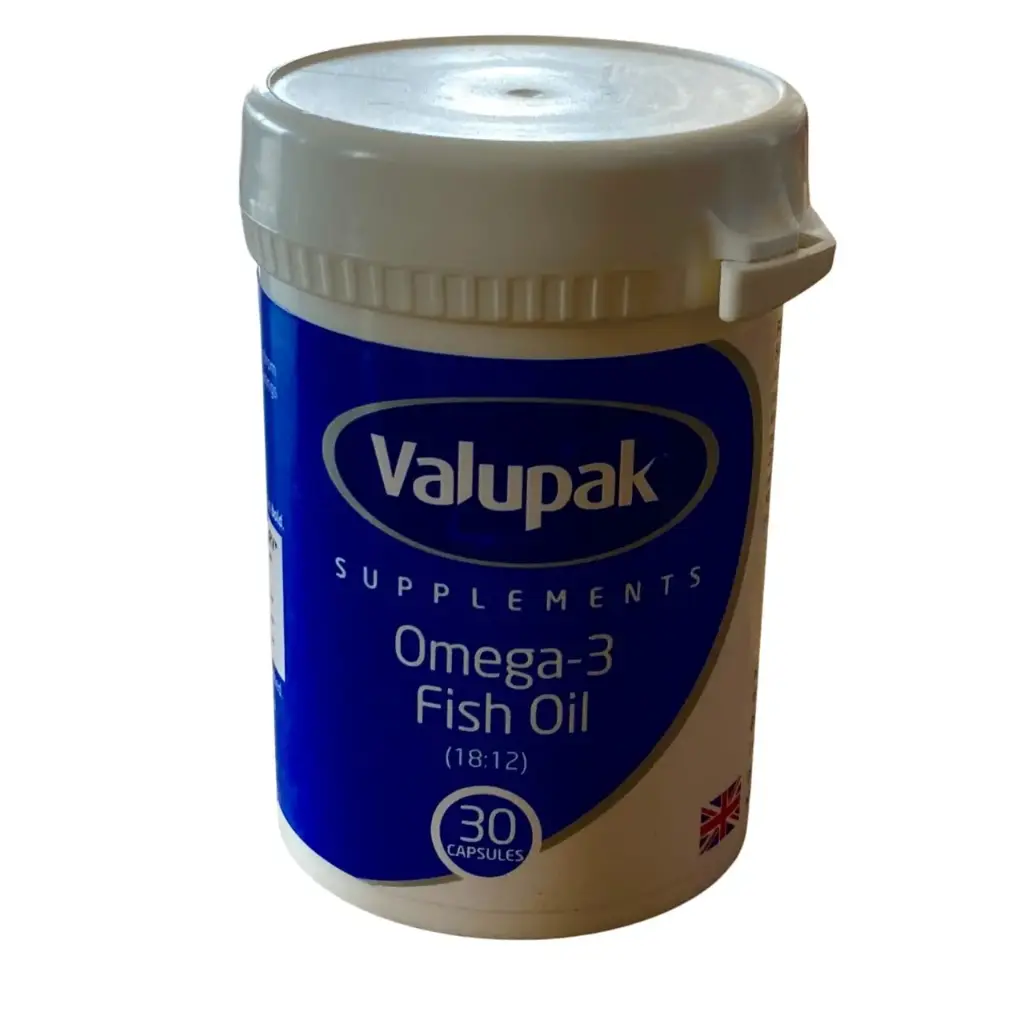 VALUPAK OMEGA-3 FISH OIL 1000MG 30S | Meldinpharma