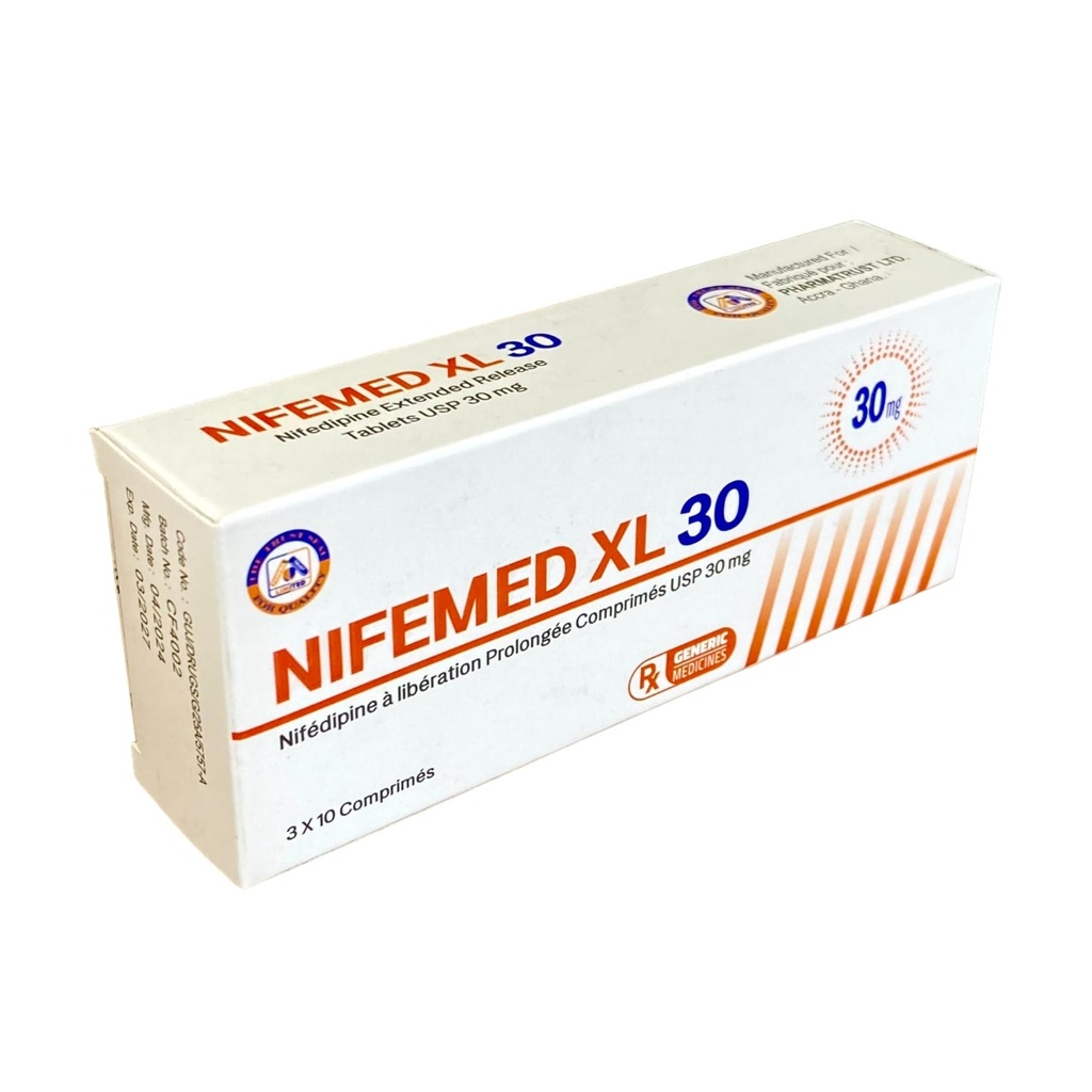 NIFEMED 30MG XL | Meldinpharma
